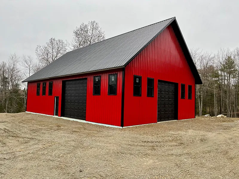 DIY Steel Building Packages & Steel Building Construction in Maine