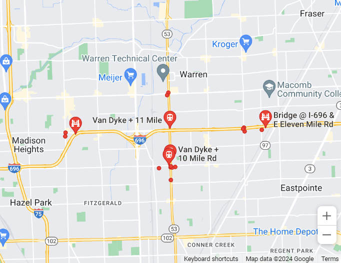 The Most Dangerous Intersections in Michigan's Metro Detroit in 2023 | Koussan Law