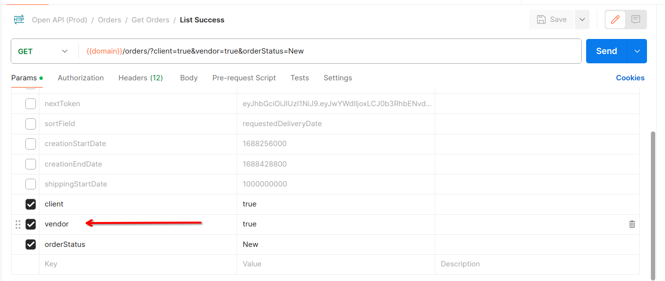 Running your first request