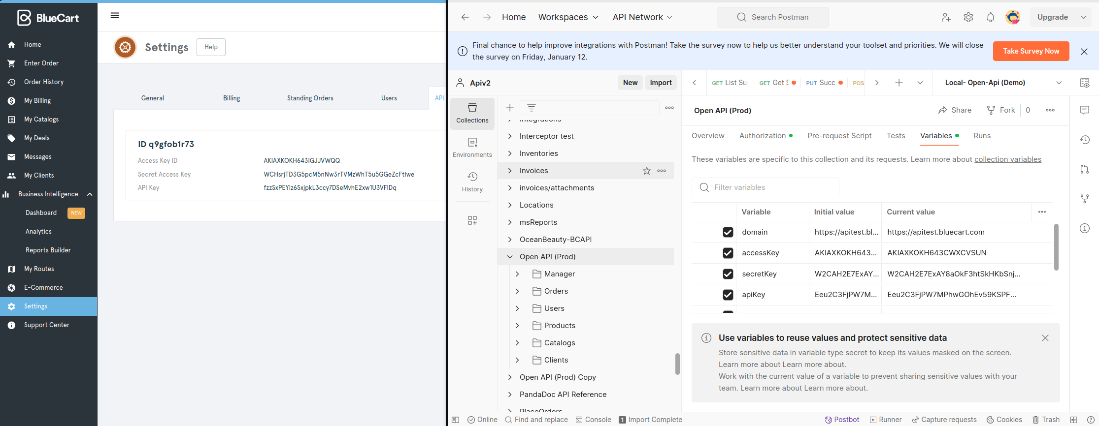 Running your first request