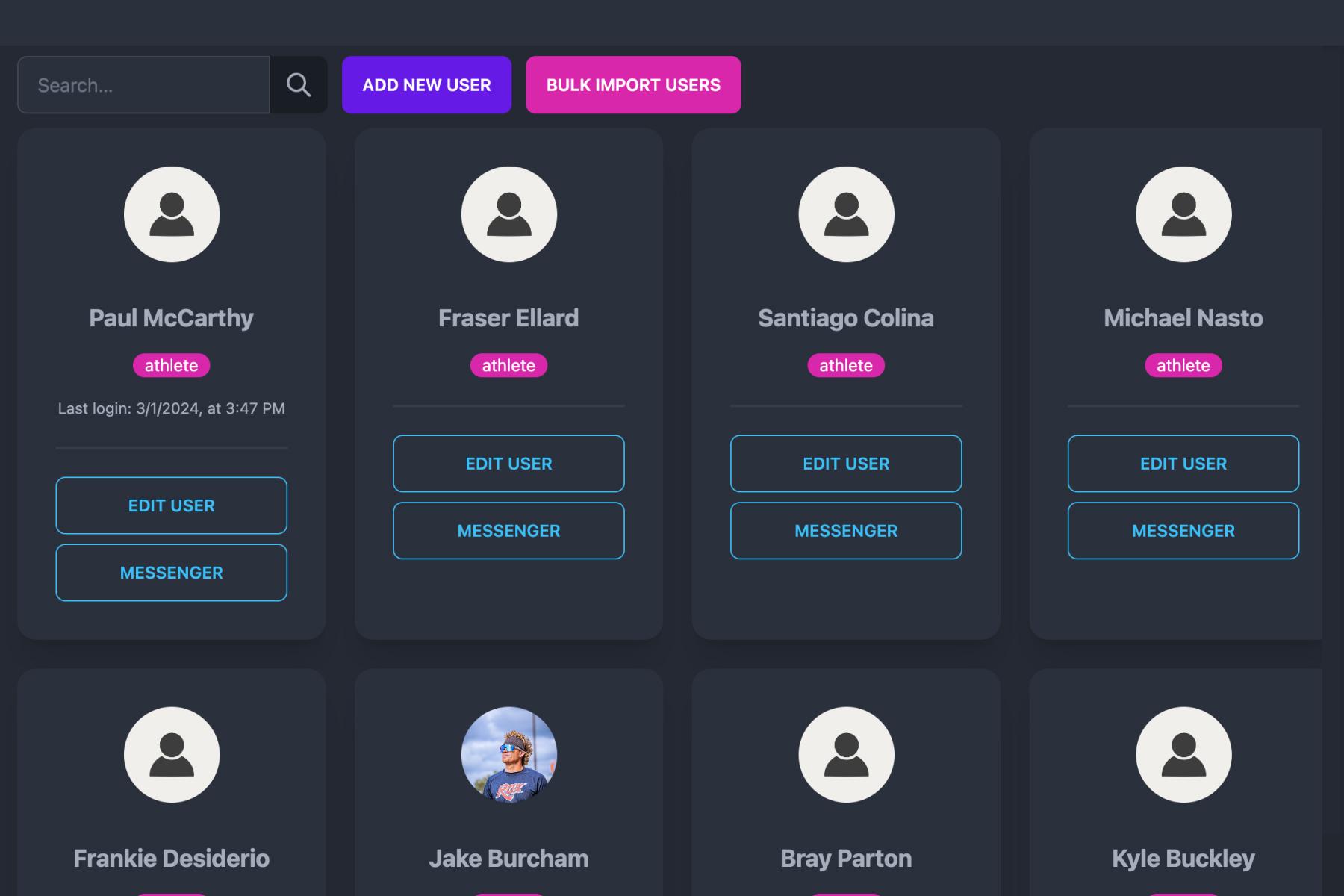 Connected Performance - Remote Baseball Training