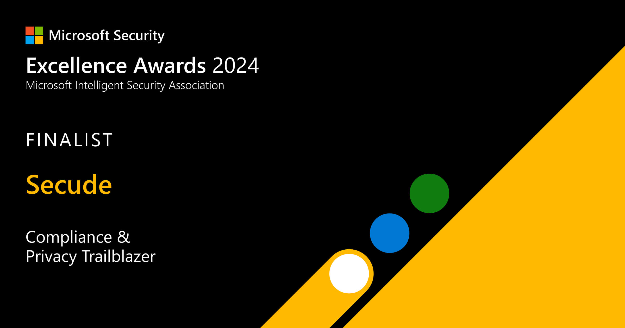 Secude recognized as a Microsoft Security Excellence Awards finalist ...