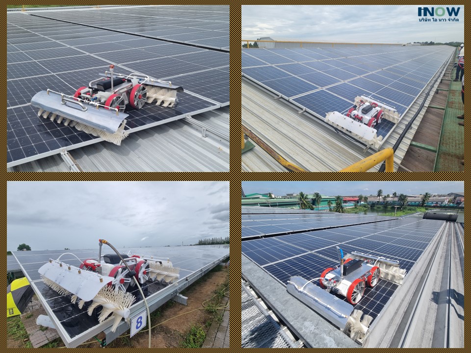 Field - Solar Cleaning Robot : MT-1