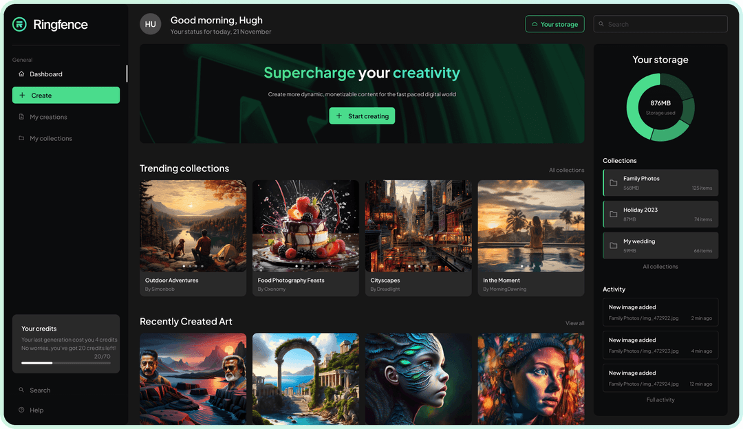 Ringfence - Where Web3 Meets Generative AI