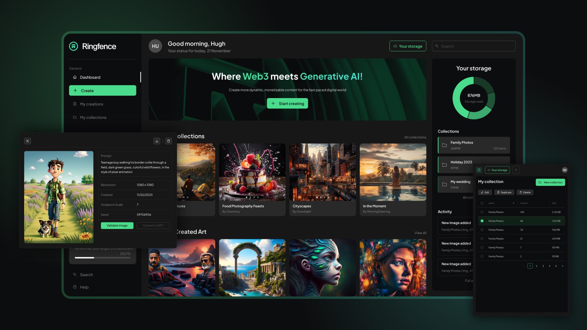 Ringfence - Where Web3 Meets Generative AI