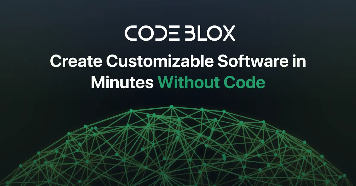 CodeBlox: No-Code App Development | CodeBlox, LLC