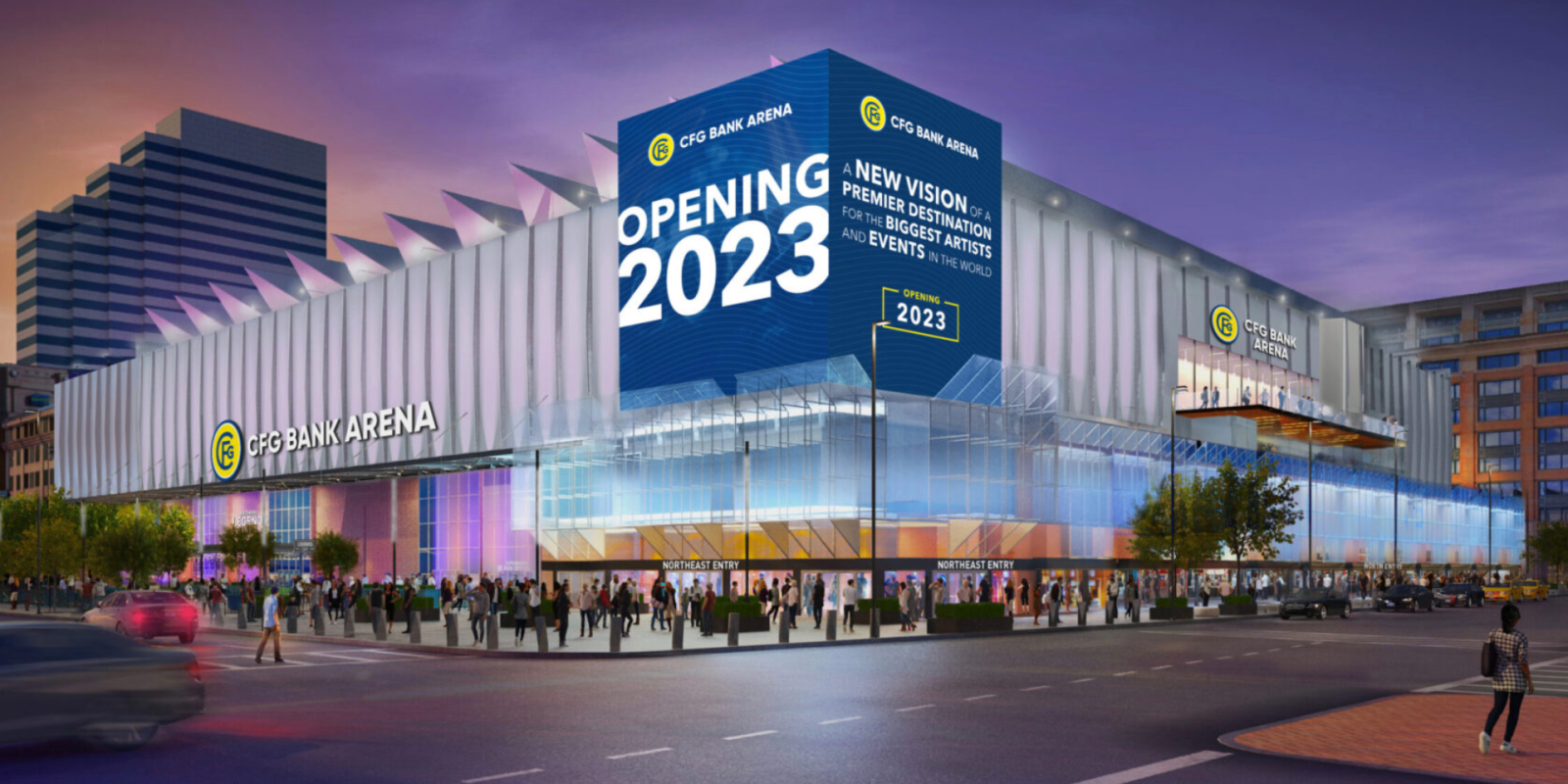 Baltimore’s CFG Bank Arena: Renovation Rather Than New Construction