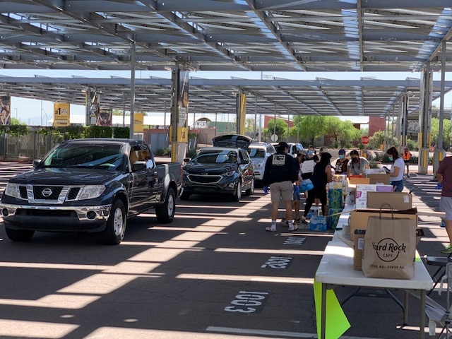 Sun Devil Nation shows up for the Navajo Nation