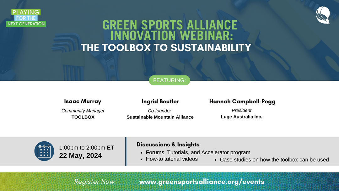 Green Sports Alliance: Driving Sustainability in Sports