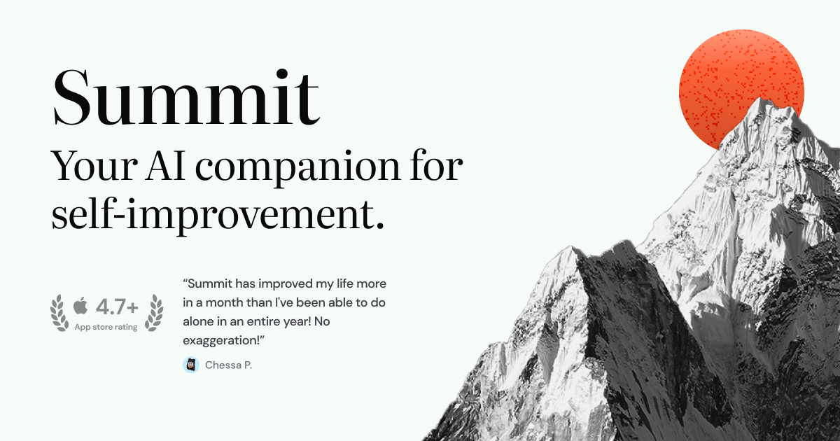 Summit: AI Life Coach