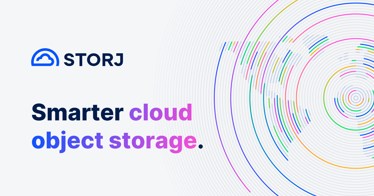 Why Storj is the smarter cloud for data storage.