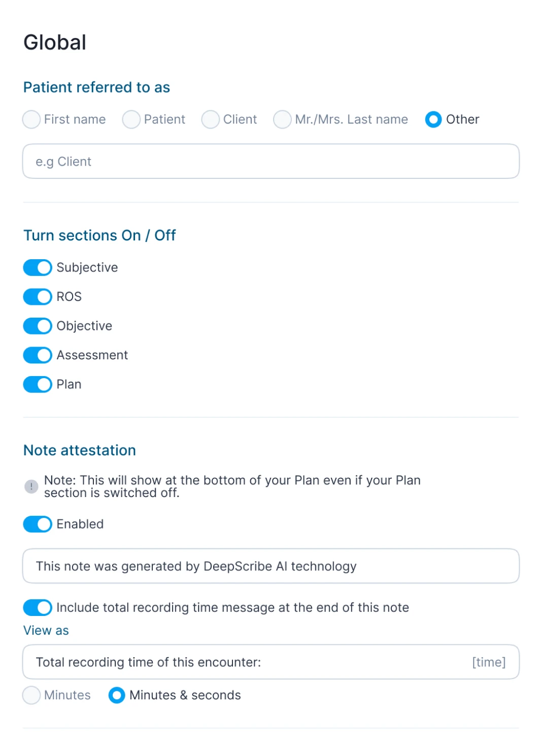 DeepScribe AI Medical Scribe