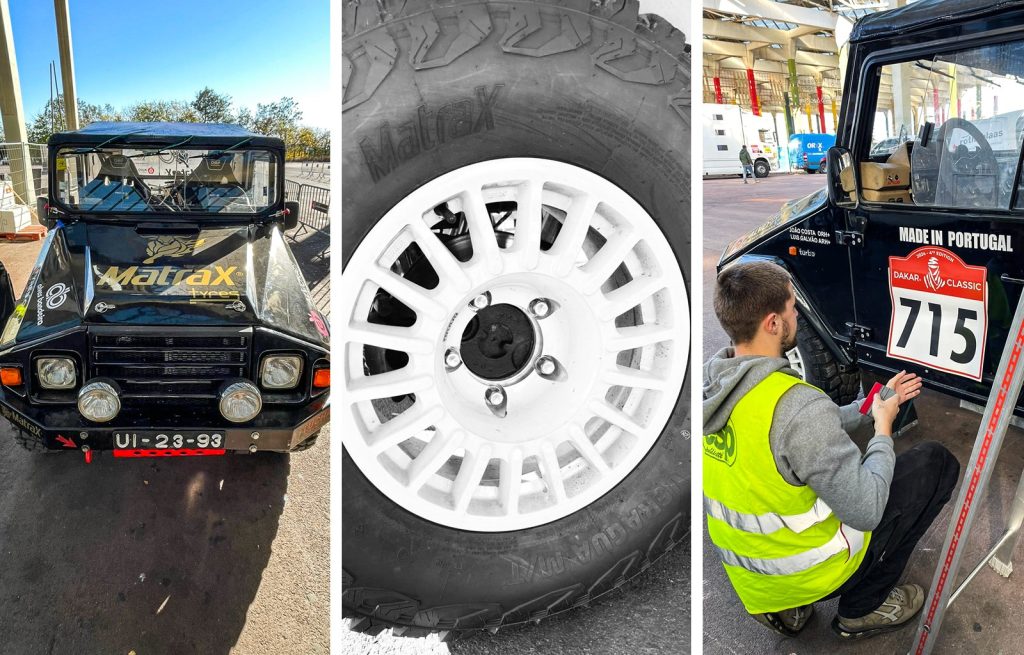 Classic-UMM Team and MatraX Tyres Gear Up for the 2024 Dakar Classic ...