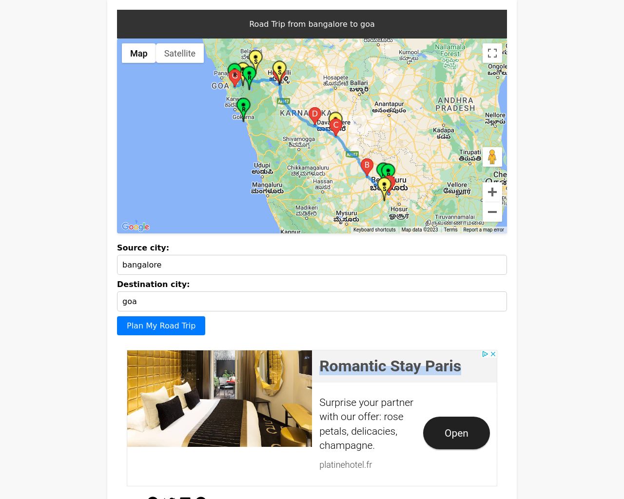 Plan Your Road Trips Plan Your Road Trips