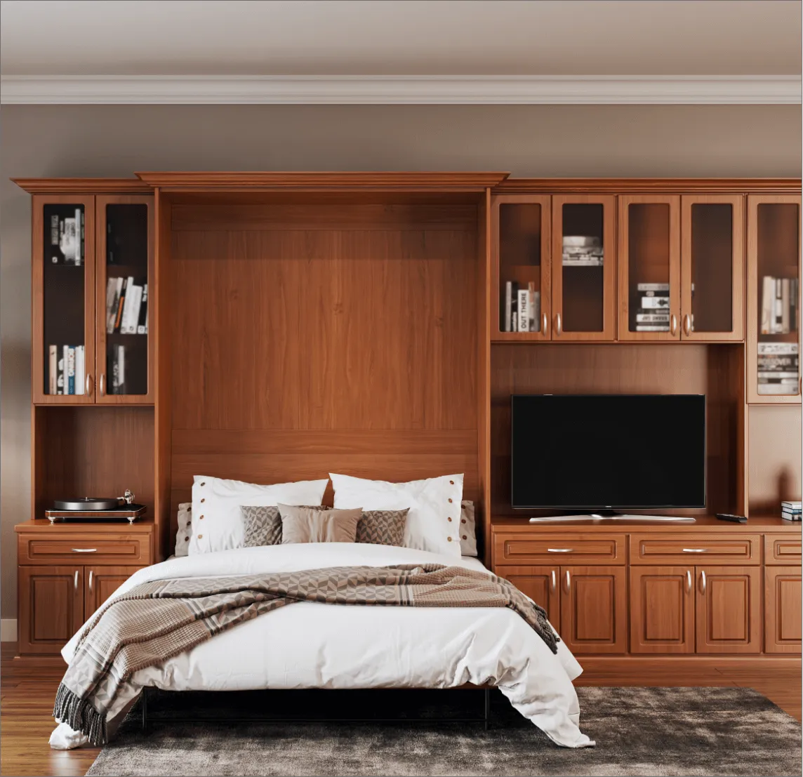 Murphy Beds | Wall Bed with Desk | Hideaway Wallbeds | Closet World®
