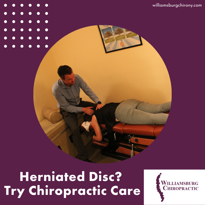 Herniated Disc? Try Chiropractic Care — Williamsburg Chiropractic