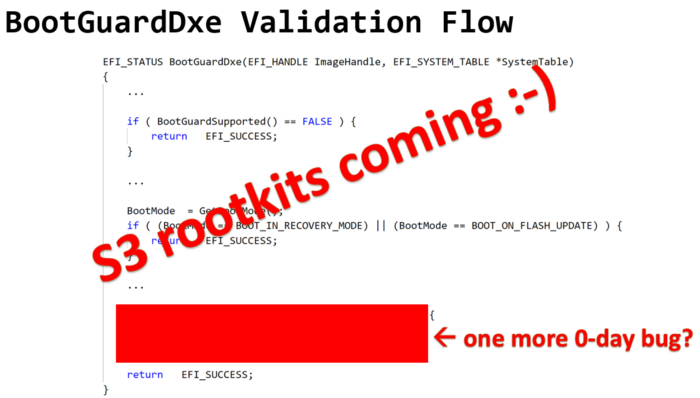 Concept of Intel Boot Guard Attack Revealed at Black Hat Event