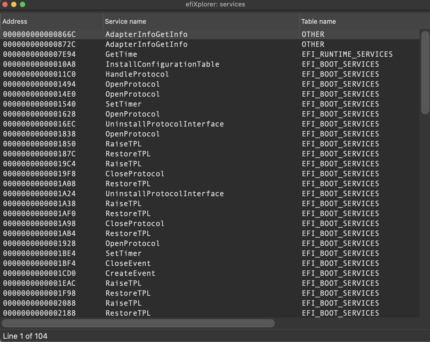 efiXplorer v5.0 LABScon Edition: New ARM Firmware Support