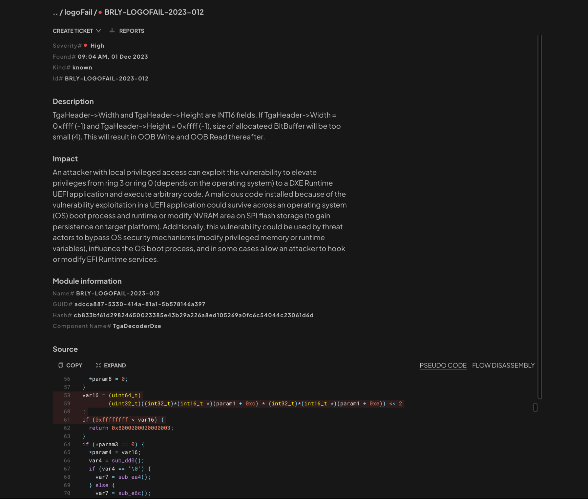 LogoFail by BINARLY: Dangers of Image Parsing