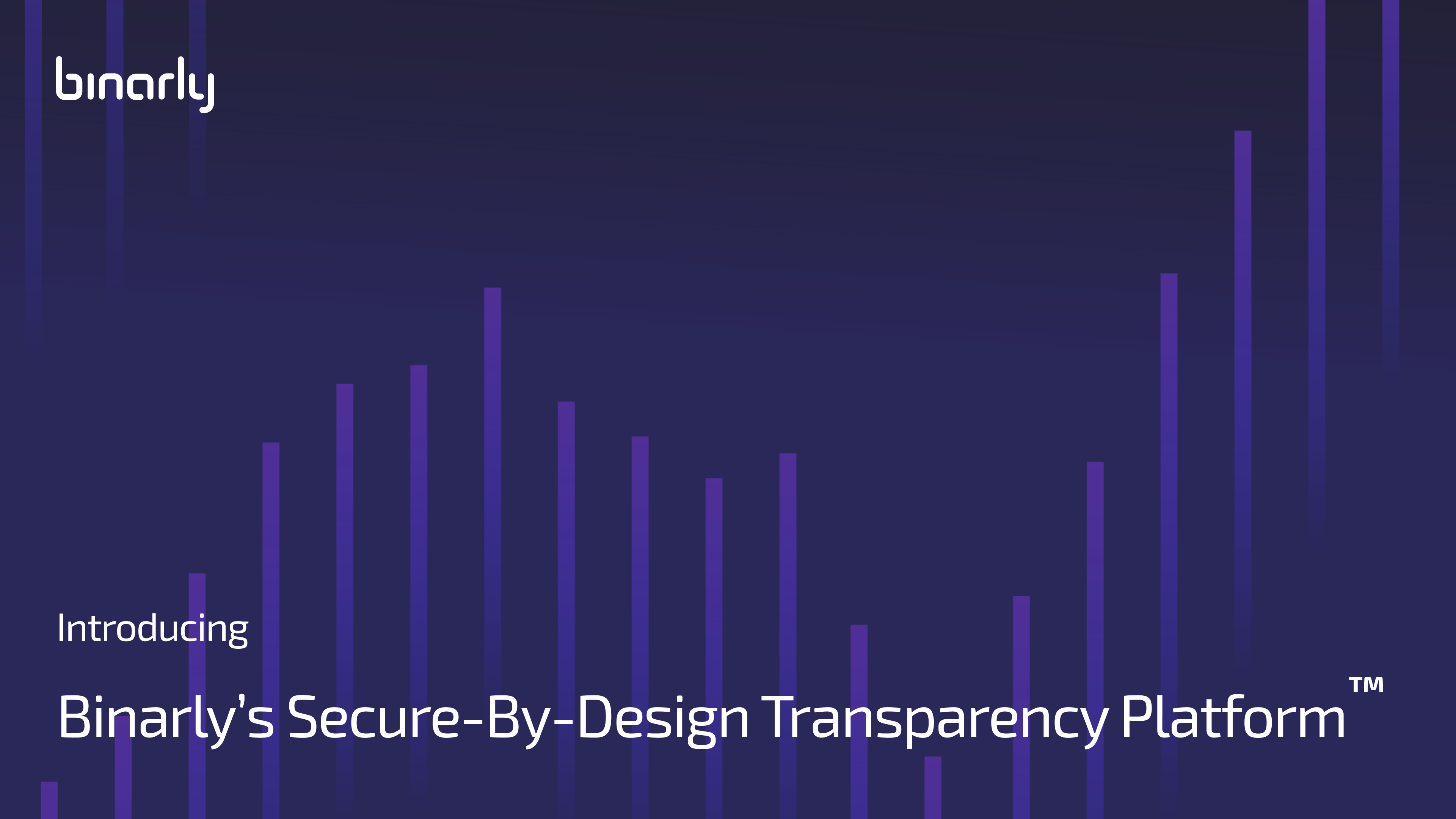 Binarly Launches Next-Generation Transparency Platform to Elevate Software Supply Chain Security