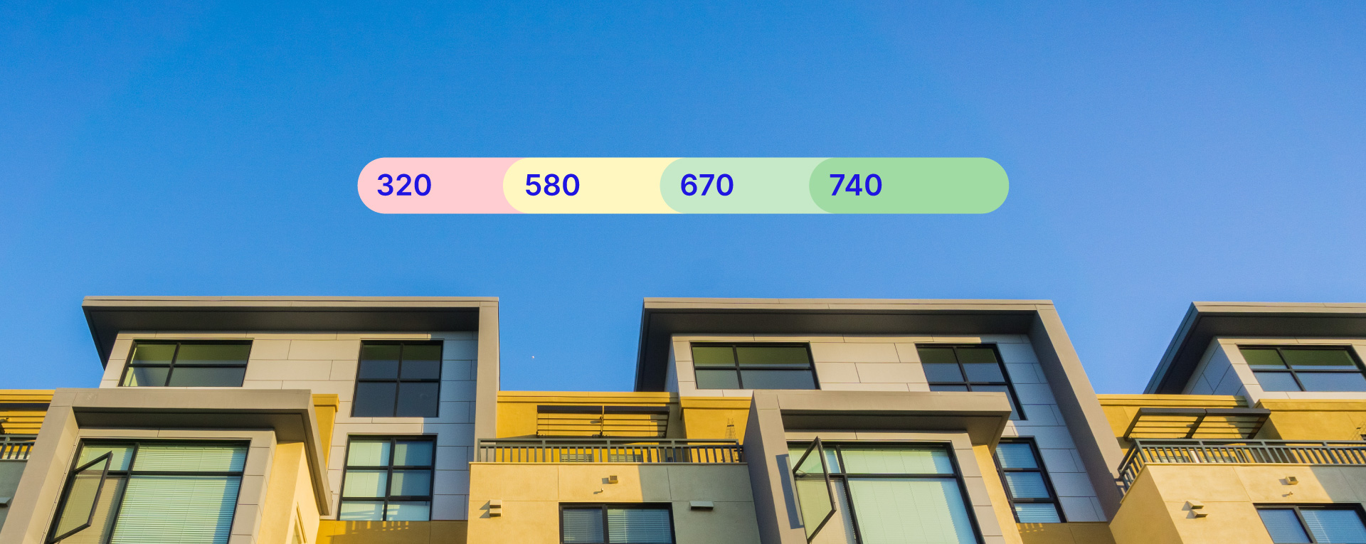 What’s the average credit score you need to rent an apartment?