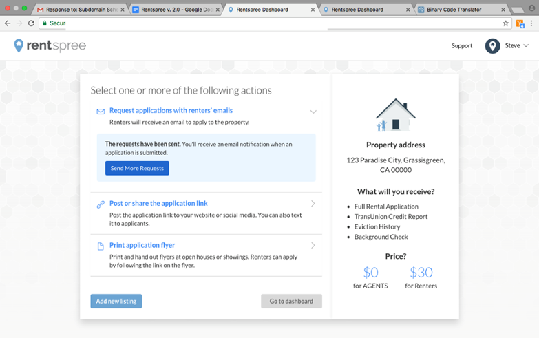 Upgraded Dashboard 2.0