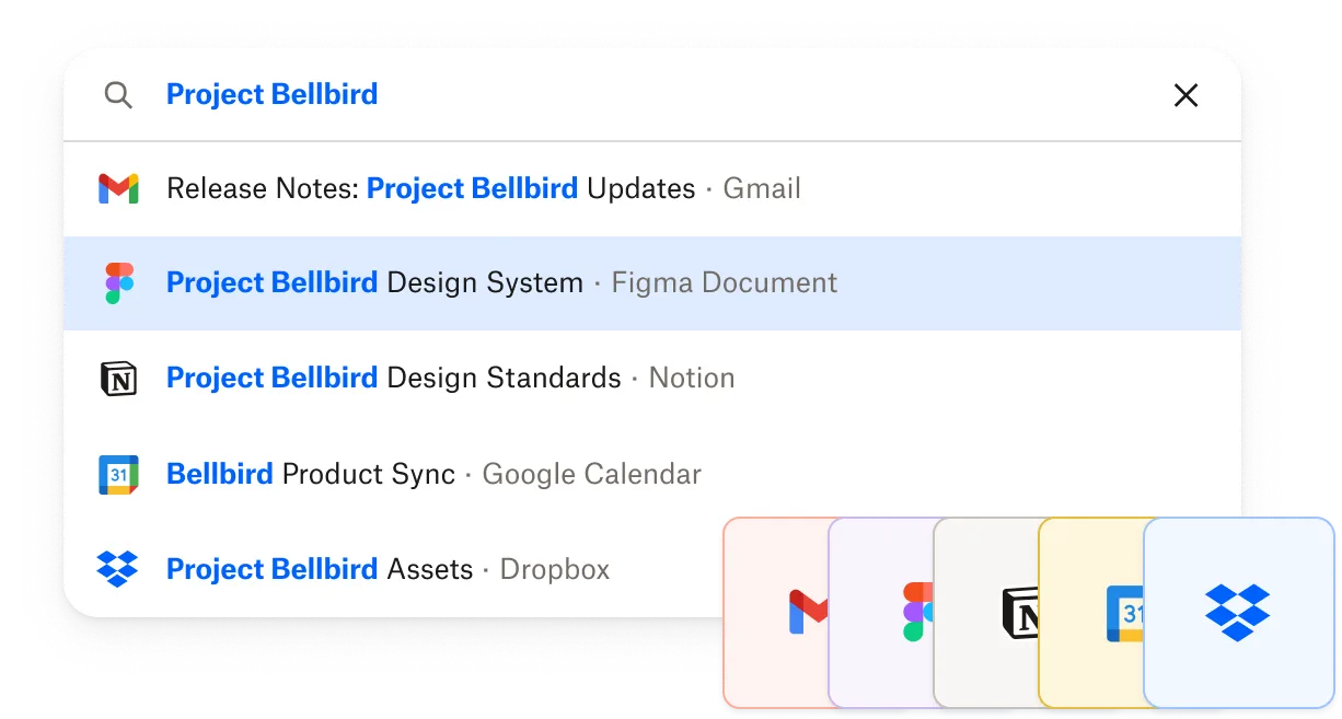 Find any file using AI with Universal Search | Dropbox Dash