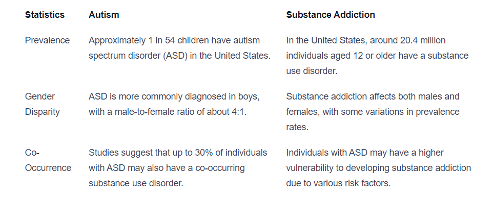 Autism and Substance Addiction | Spring Hill Wellness NY