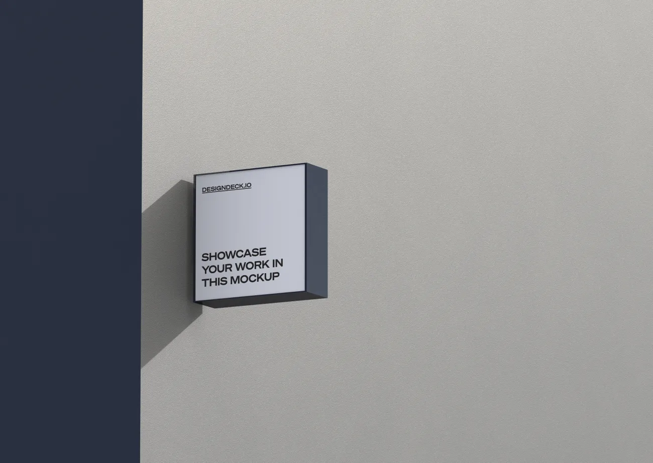 Corner Signs Mockups - Premium and Free Mockups