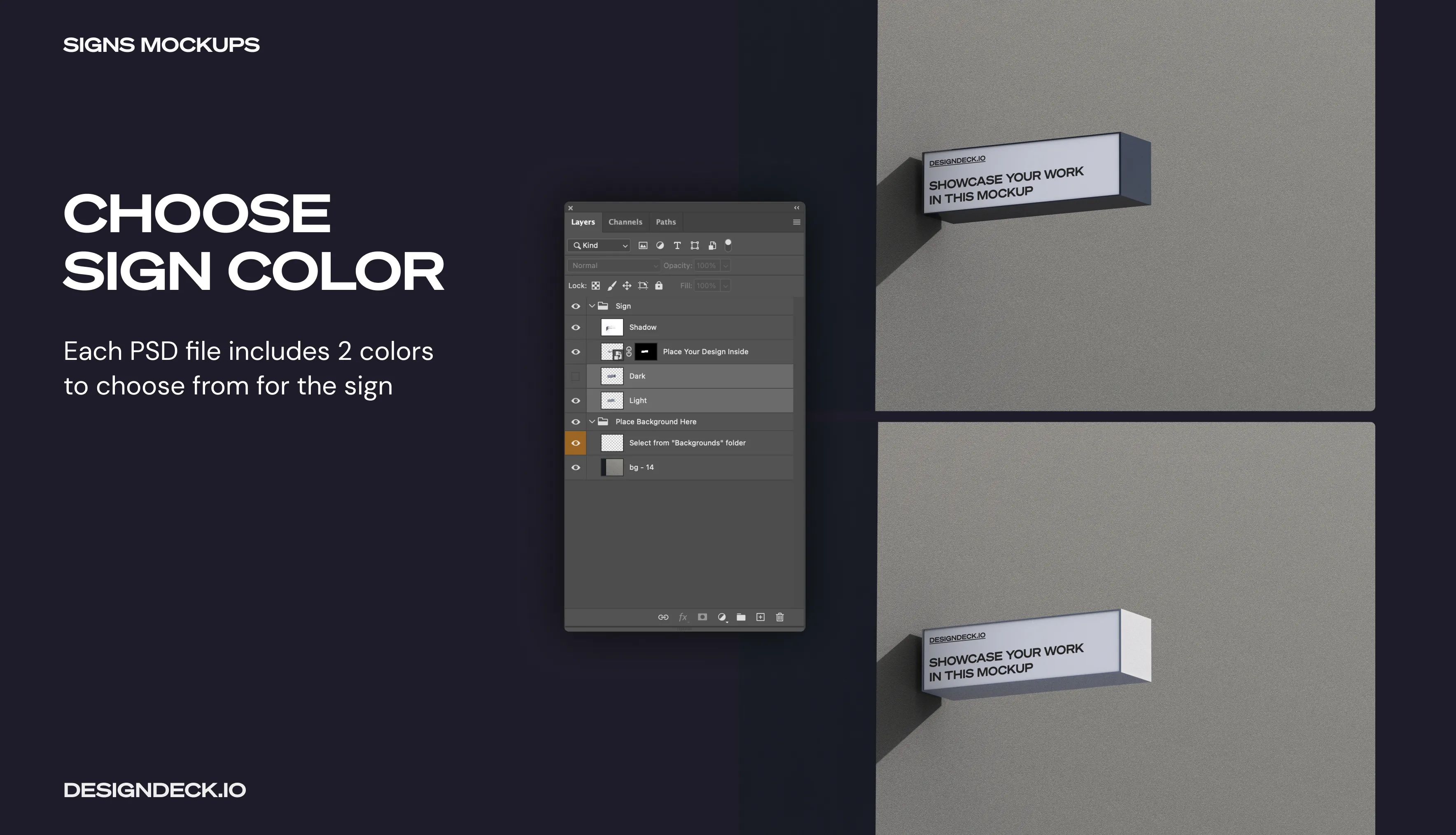 Corner Signs Mockups - Premium and Free Mockups