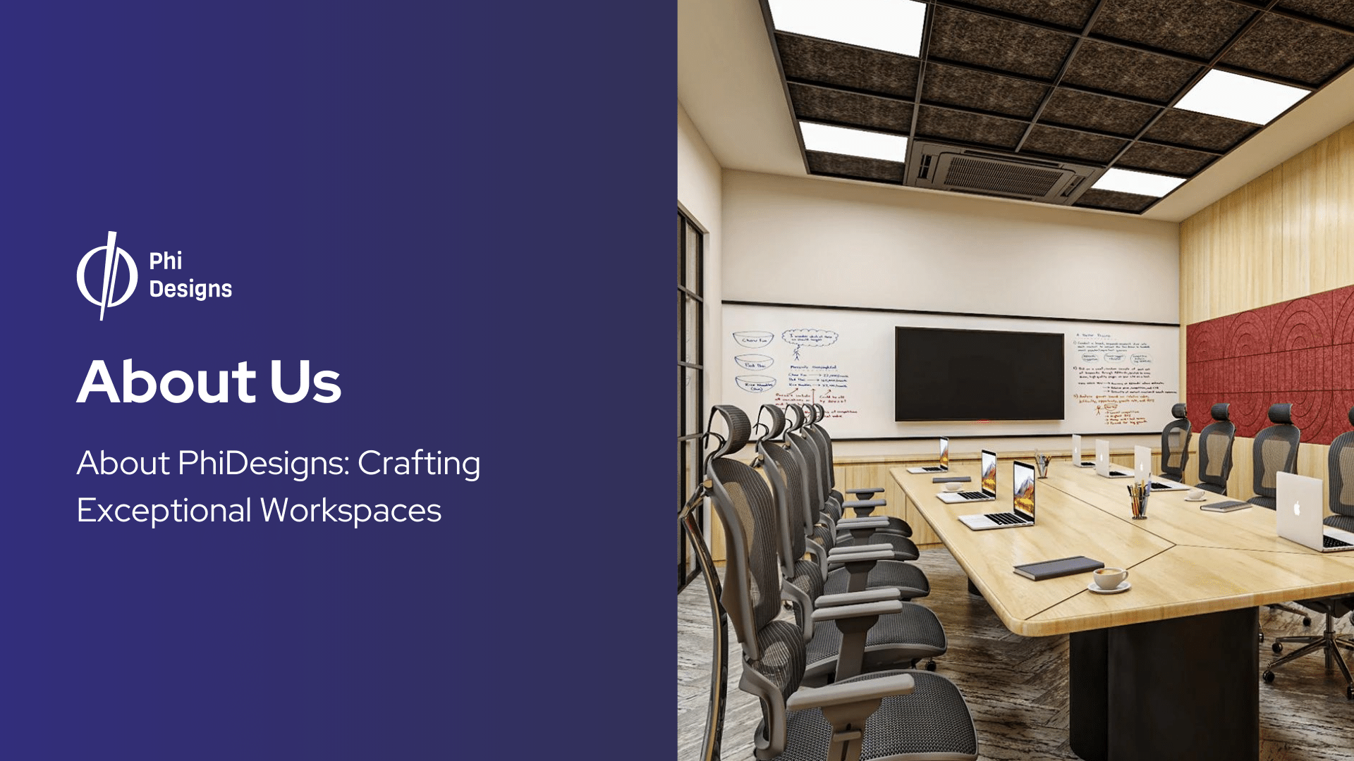 About PhiDesigns: Crafting Exceptional Workspaces