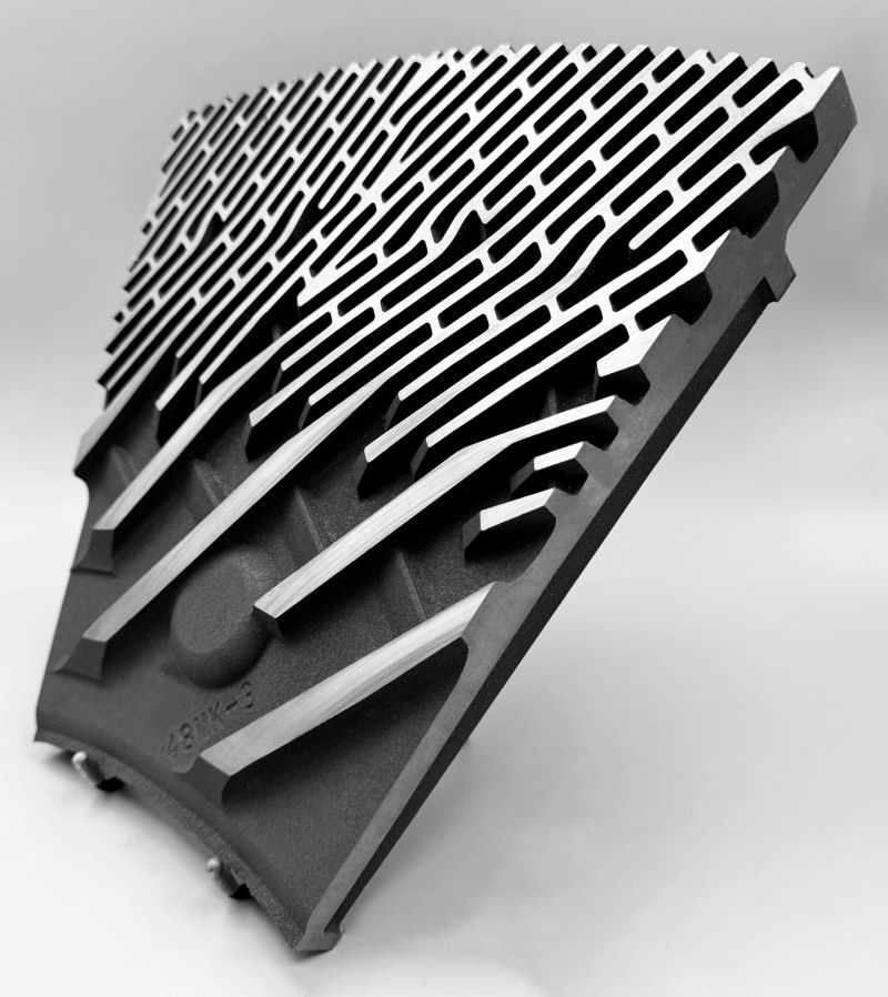 Refiner plate for Pallmann 48" defibrator