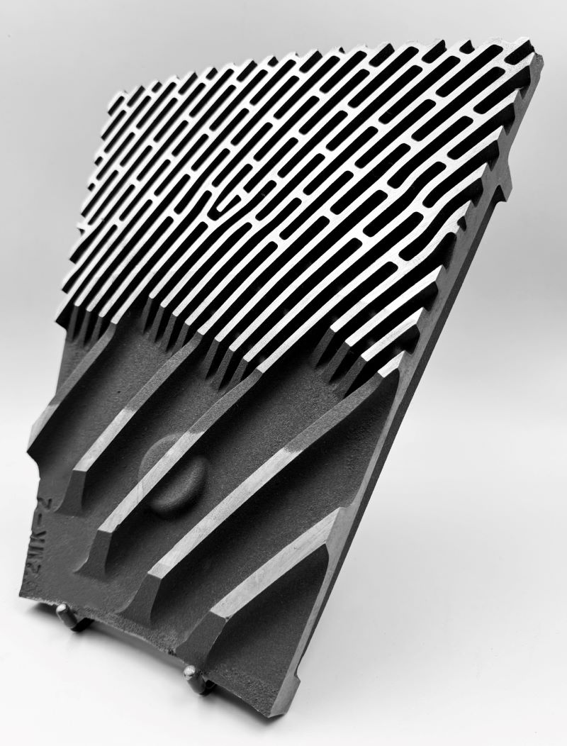 Refiner plate for Pallmann 62" defibrator