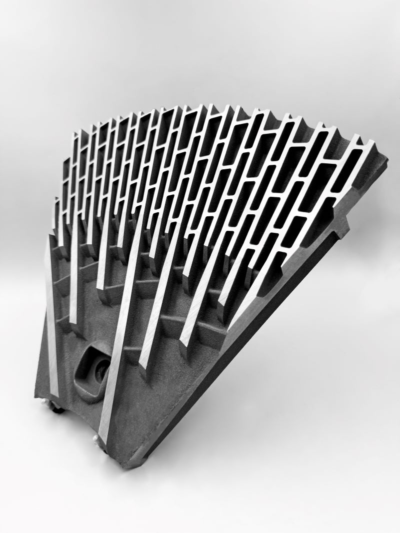 Refiner plate for Sunds L-36 defibrator