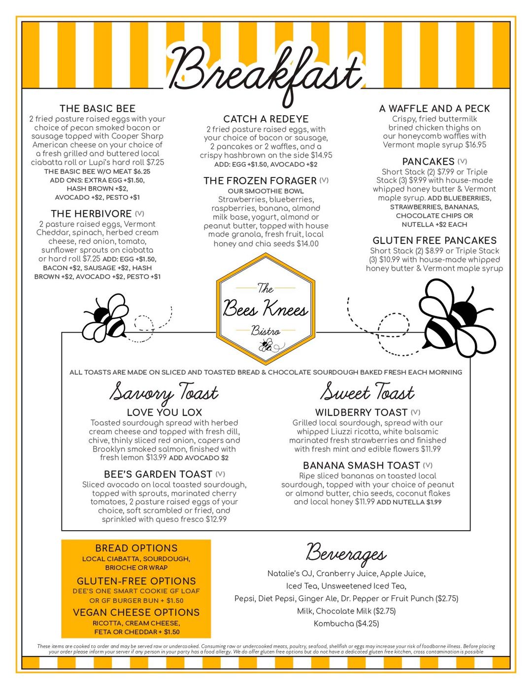 Welcome To The Bees Knees Bistro