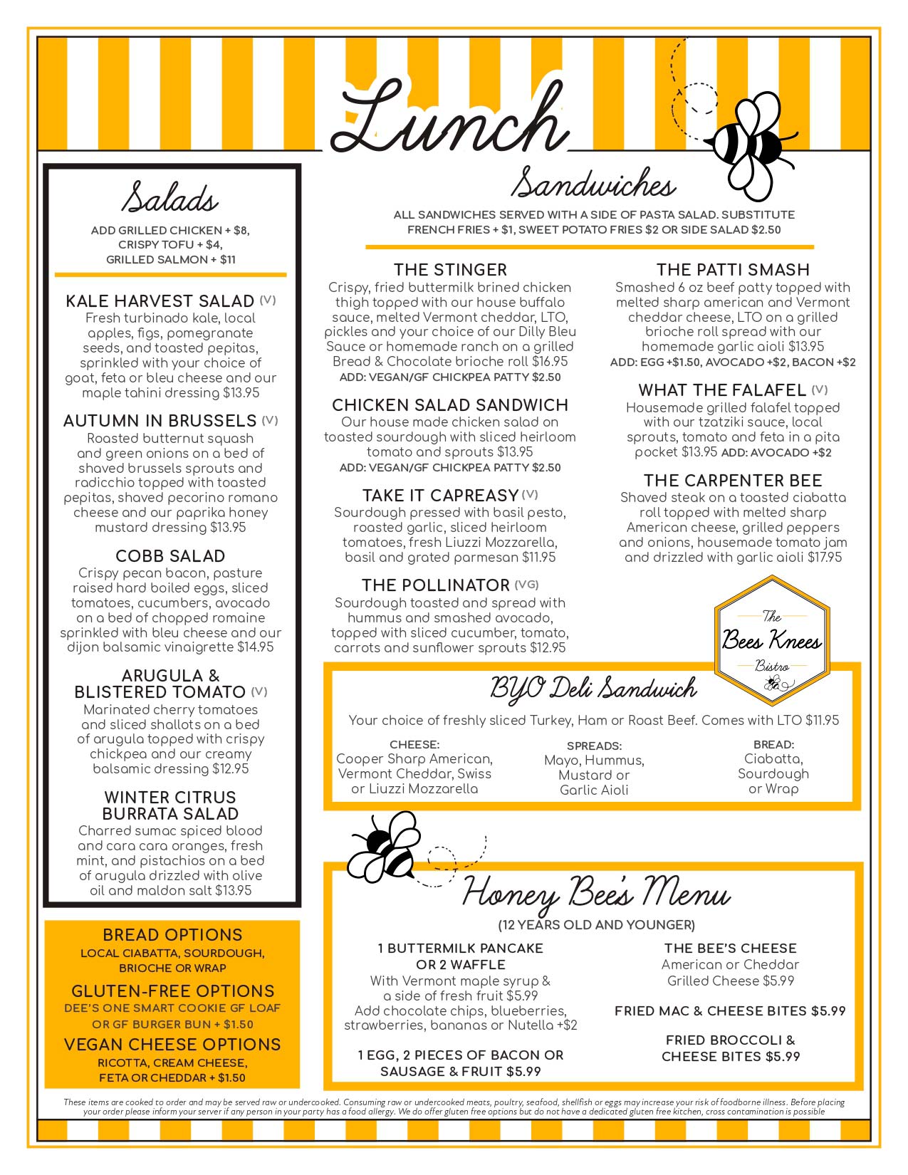 Welcome To The Bees Knees Bistro