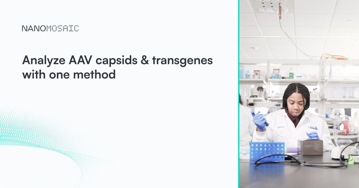 NanoMosaic | For gene therapy laboratories