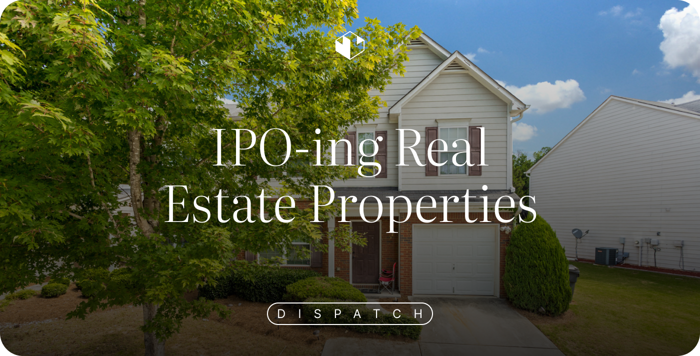 IPO-ing Real Estate Properties: How It Works