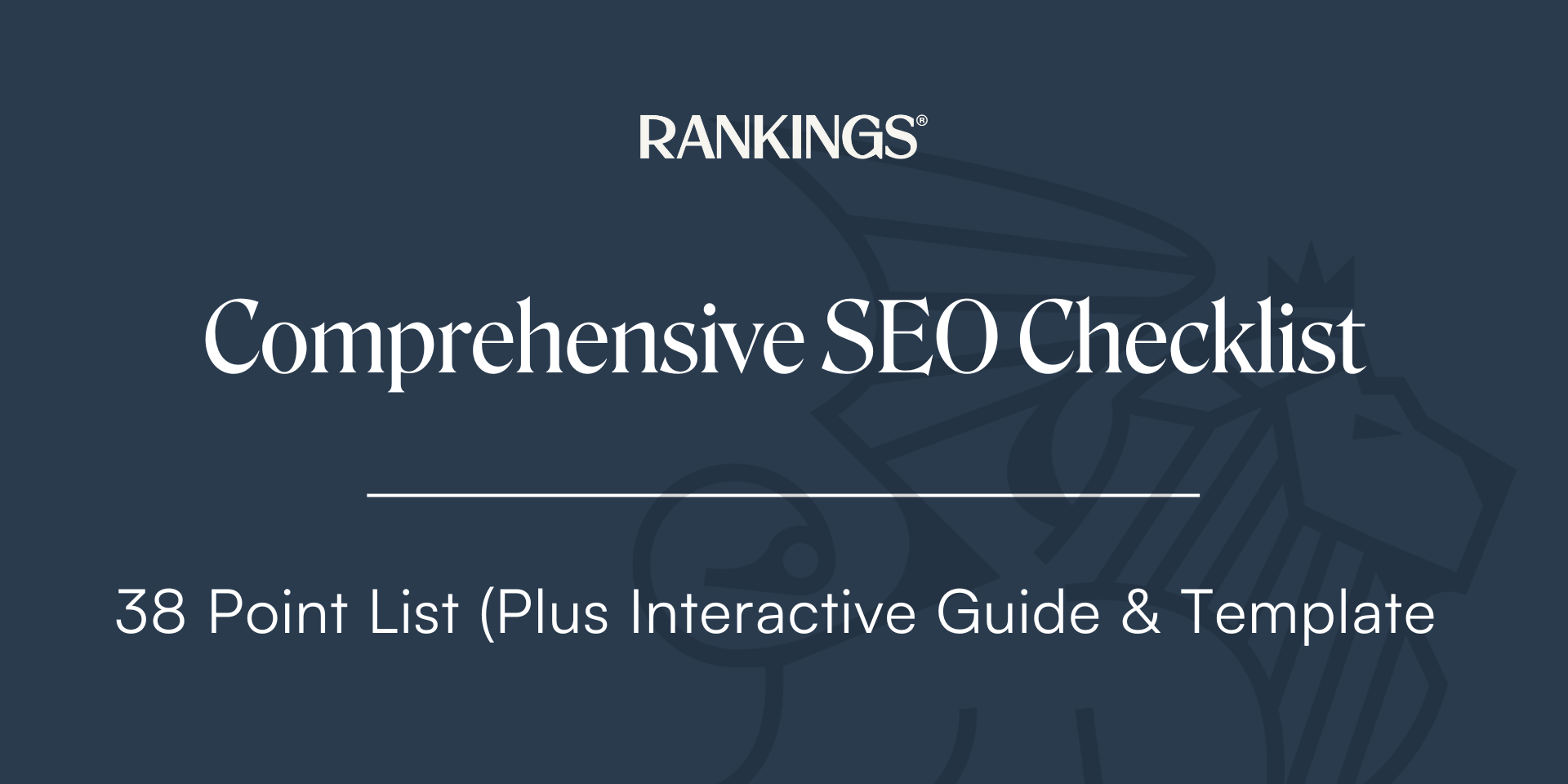 38-Point SEO Health Check (with Interactive Guides & Template)