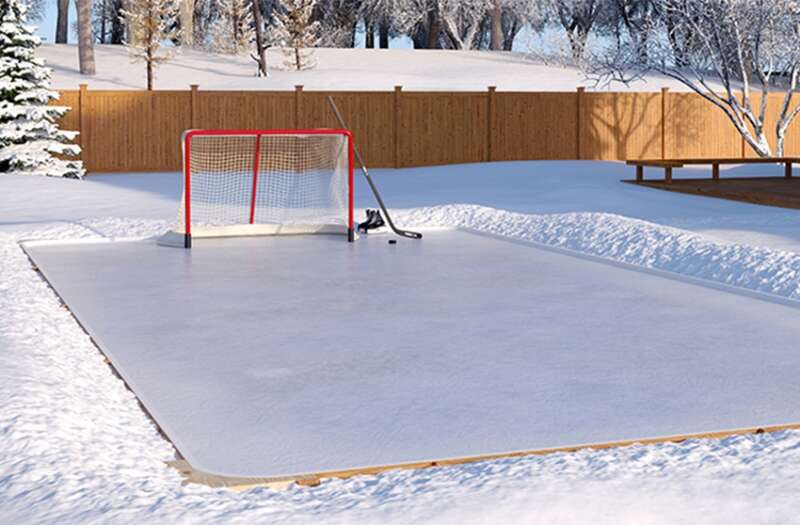 Ice Rink & Outdoor Ice Rink Liners Tarps - Polytarp Polyethylene Products