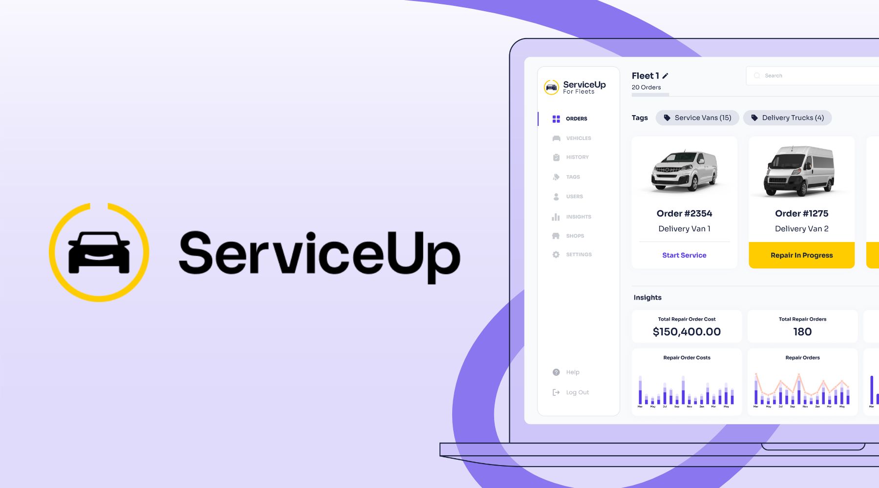 ServiceUp | All-in-One Vehicle Repair Management Platform