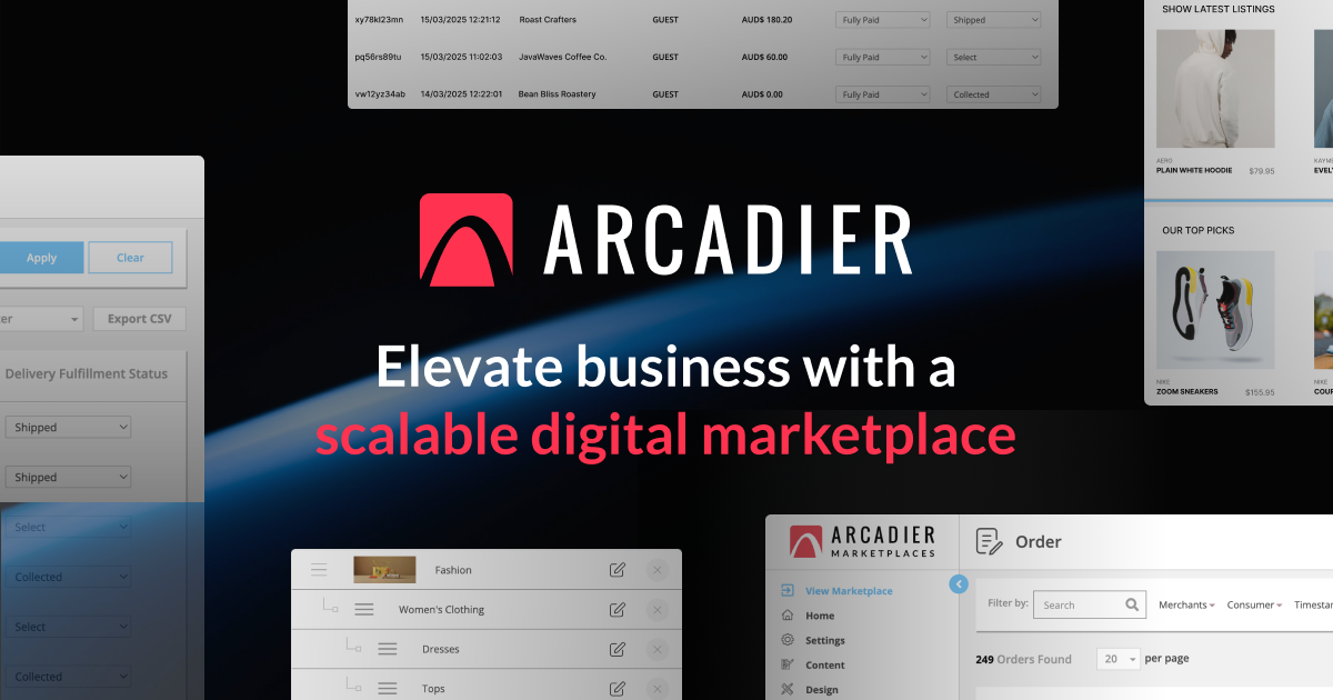 Arcadier: Grow your business with a scalable marketplace
