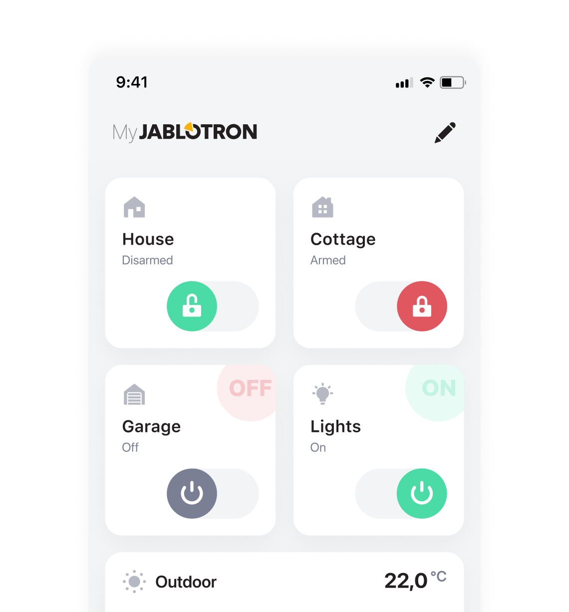 MyJABLOTRON | JABLOTRON Beta