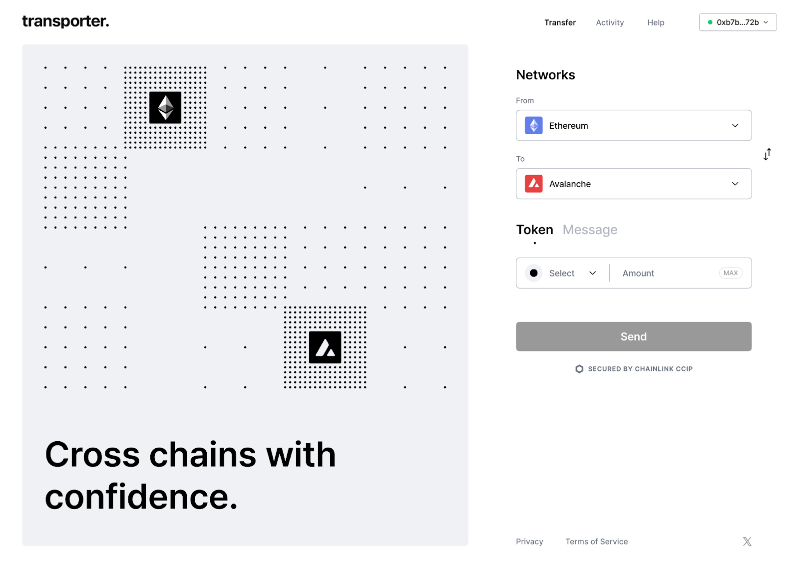 How to send messages | Transporter