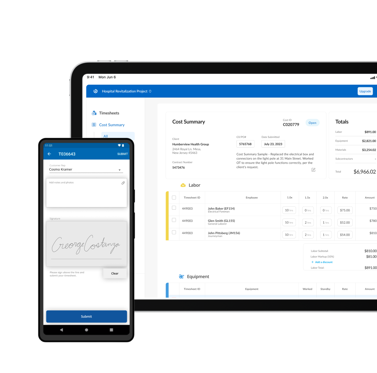 BenchMarx - Digital Construction Tracking Software