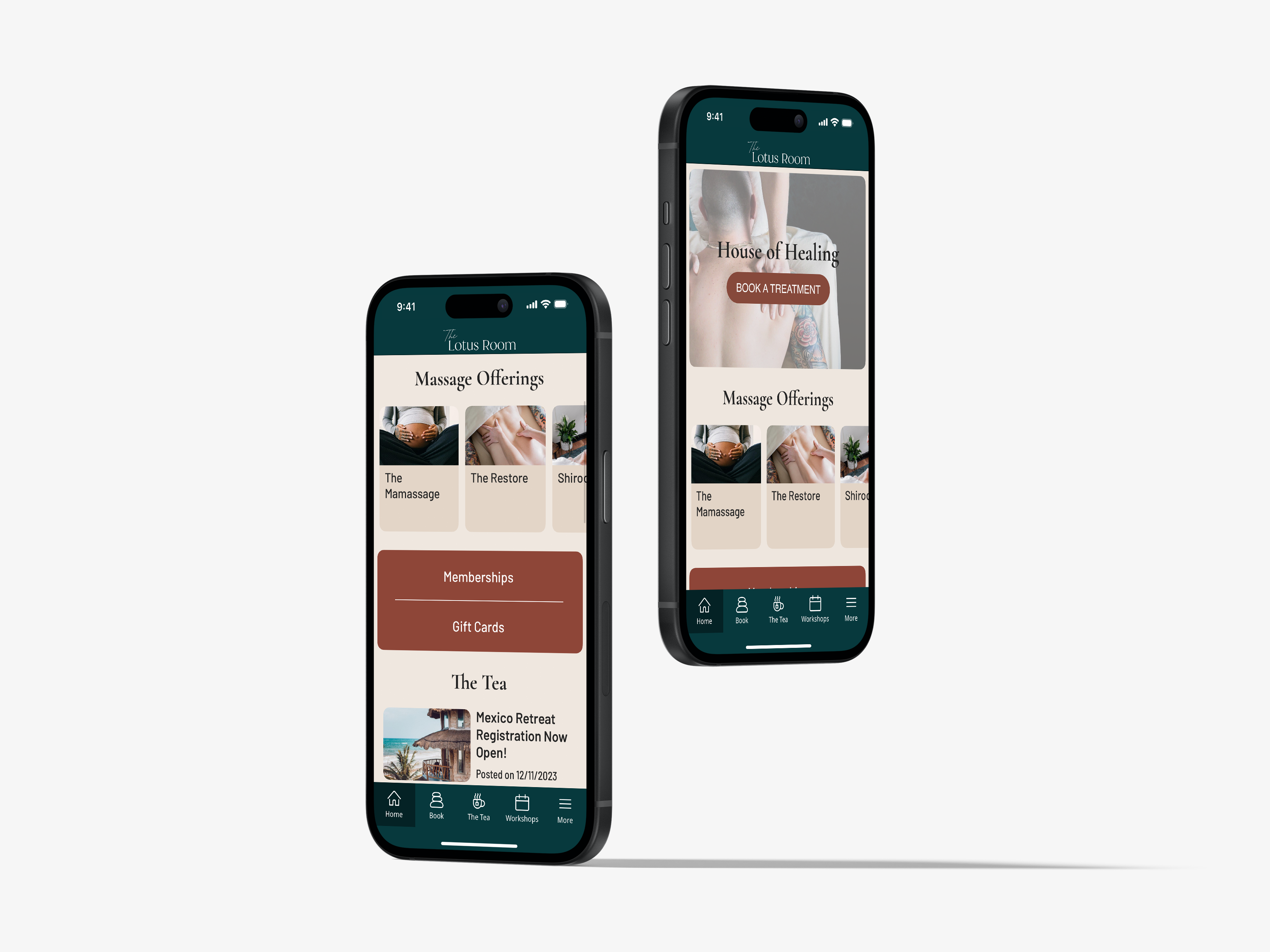The Lotus Room App by Vyten
