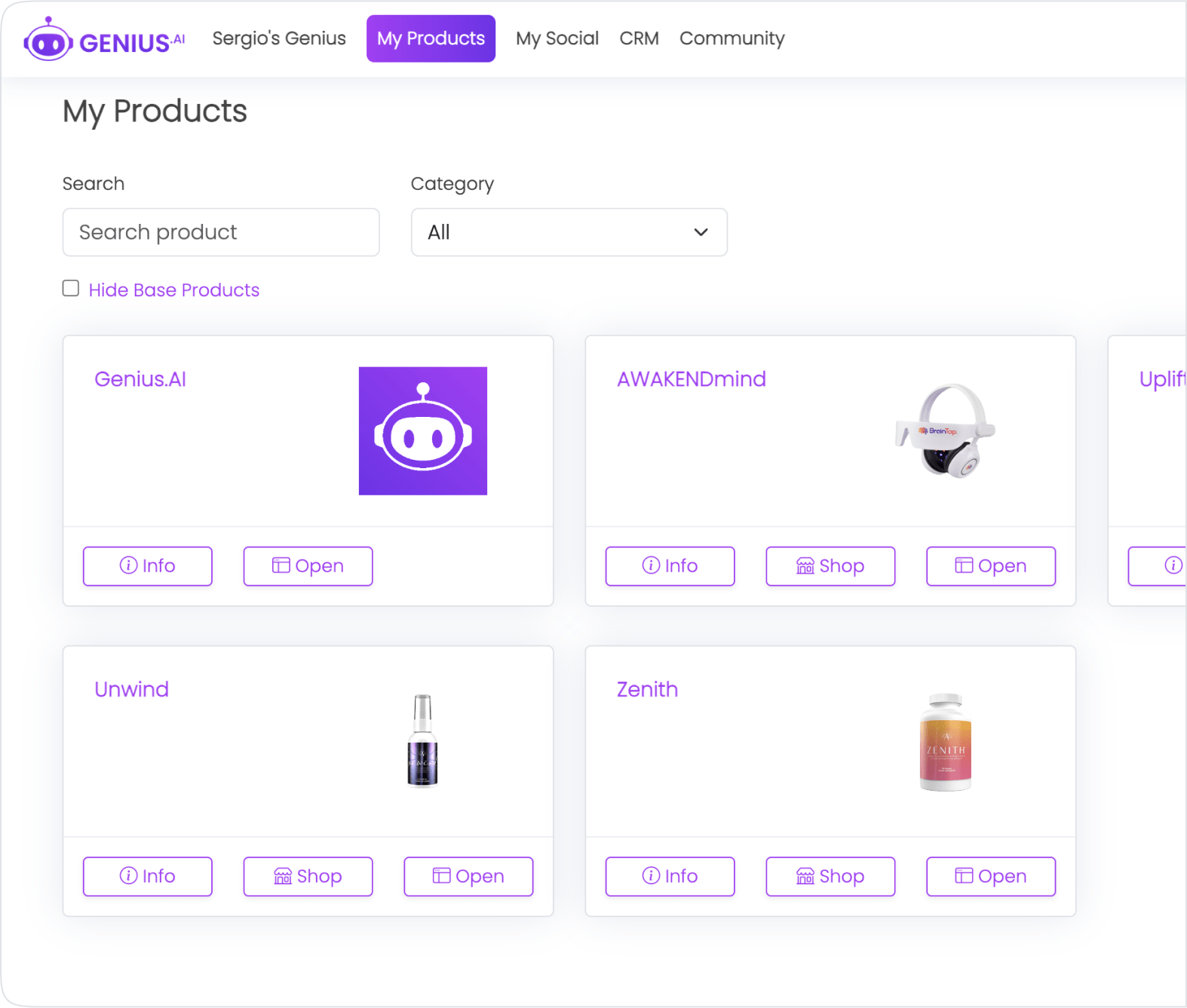 Genius.AI Your Sales and Marketing AI Copilot