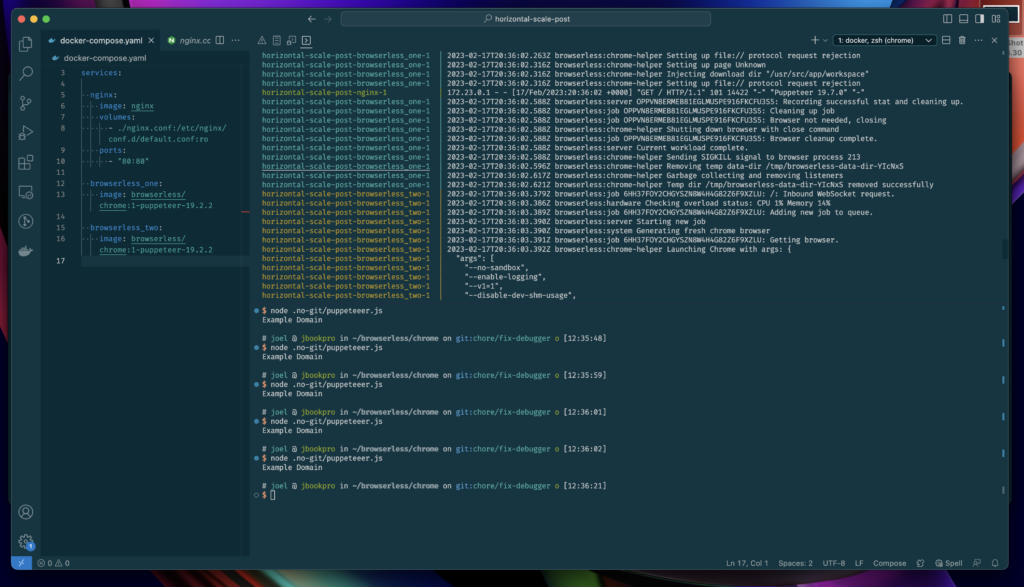 Scaling Puppeteer and Chrome Horizontally