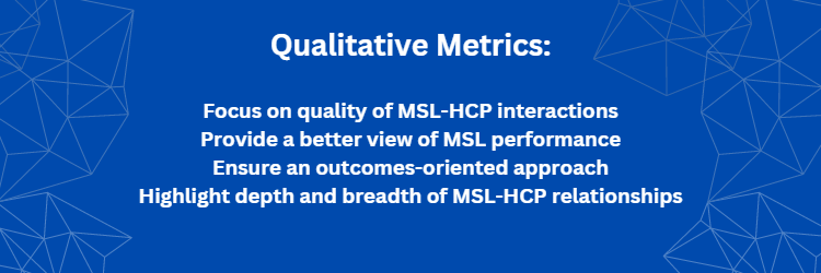 How to Implement Qualitative Medical Science Liaison Metrics ...