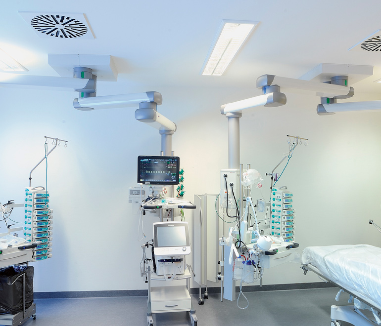 Hospital Systems Inc. (HSI) - Hospital Headwalls, Booms, & Accessories